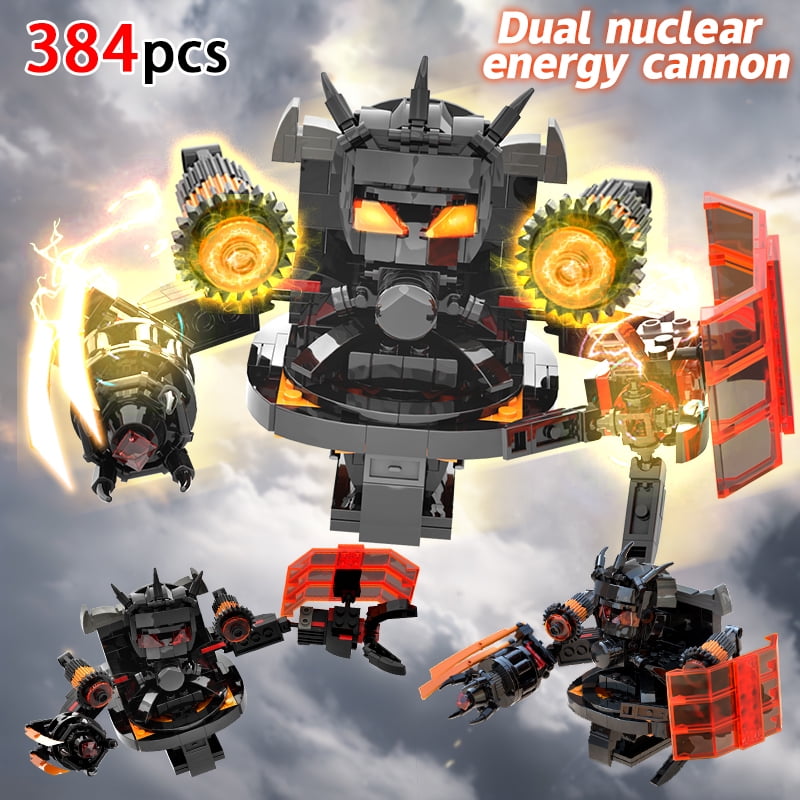 MOC Skibidi Toilet Action Figure Building Blocks Titan Clock Man ...