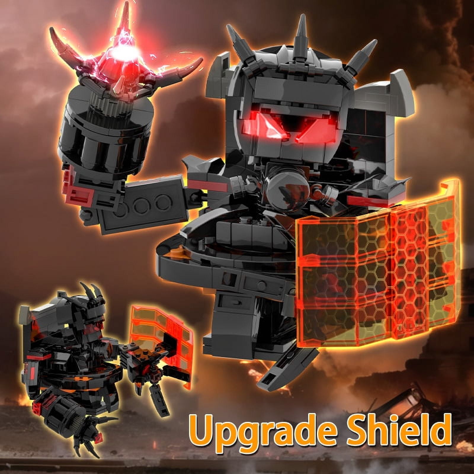 MOC Skibidi Toilet Building Blocks Set Titan Speakerman Cameraman Tvman ...