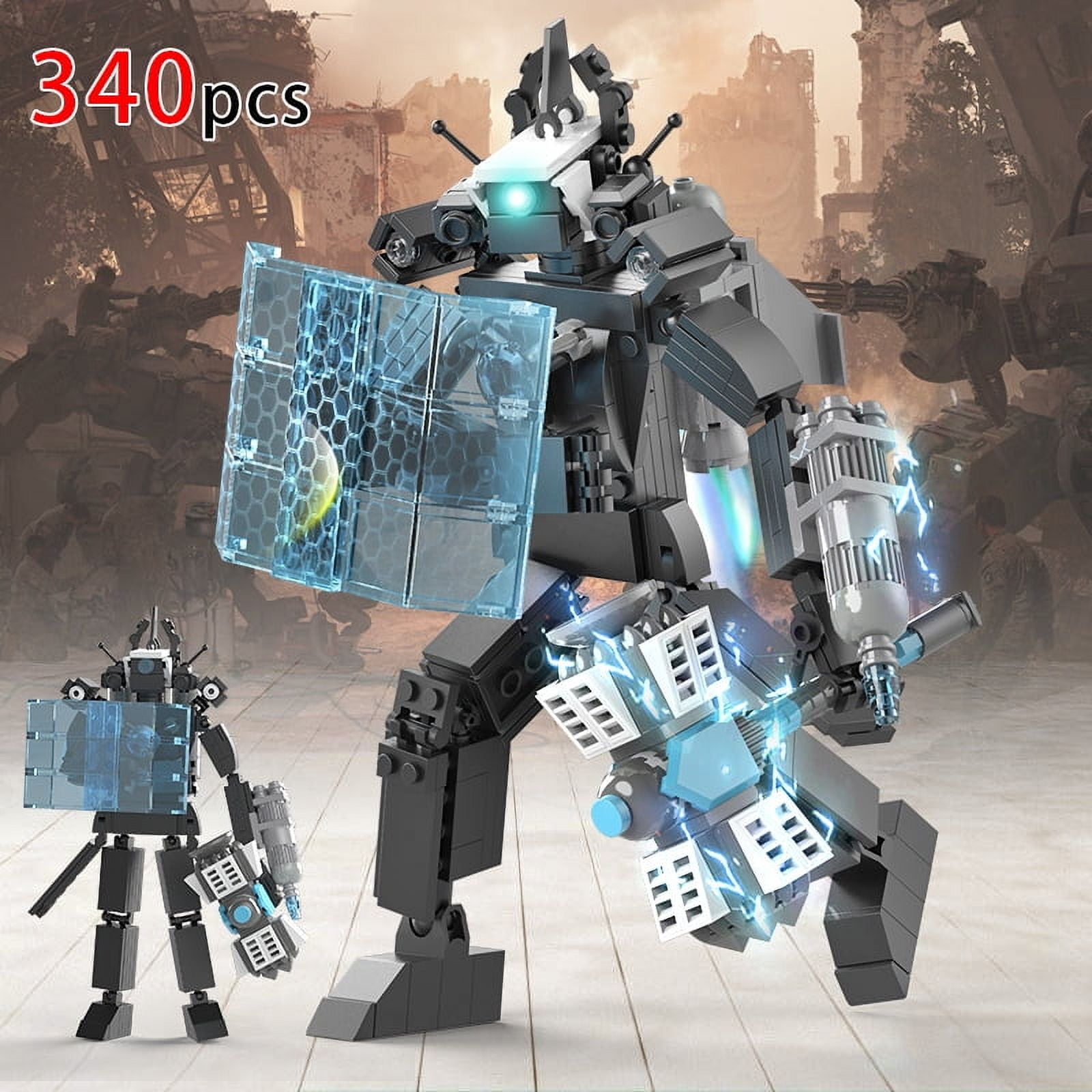 MOC Skibidi Toilet Monitor Man VS Speakerman Building Block Sets Anime ...