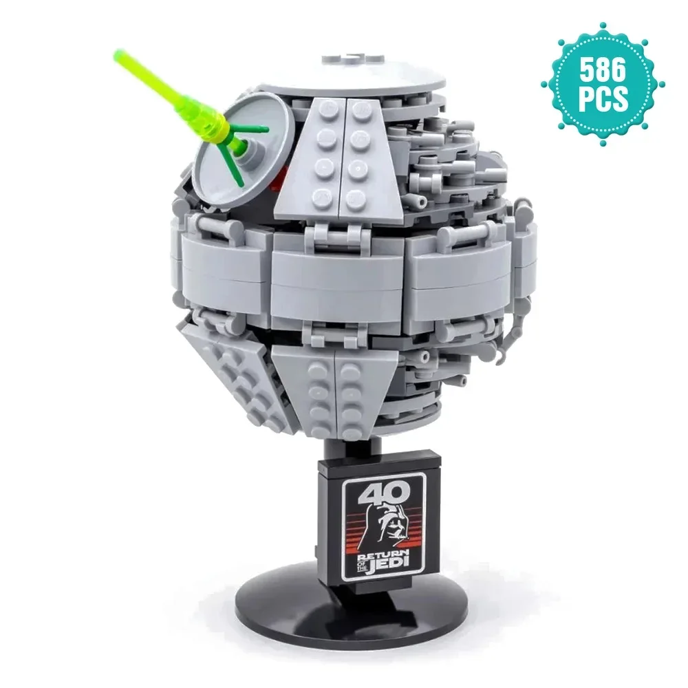 MOC Space Wars Mini Death Star-2 Building Blocks Construction Kits ...