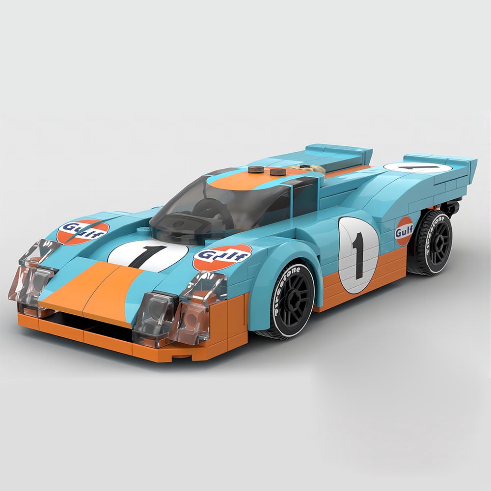 MOC Speed Champion 1970 Le Mans 24 Hours Endurance Race Racing City Car ...