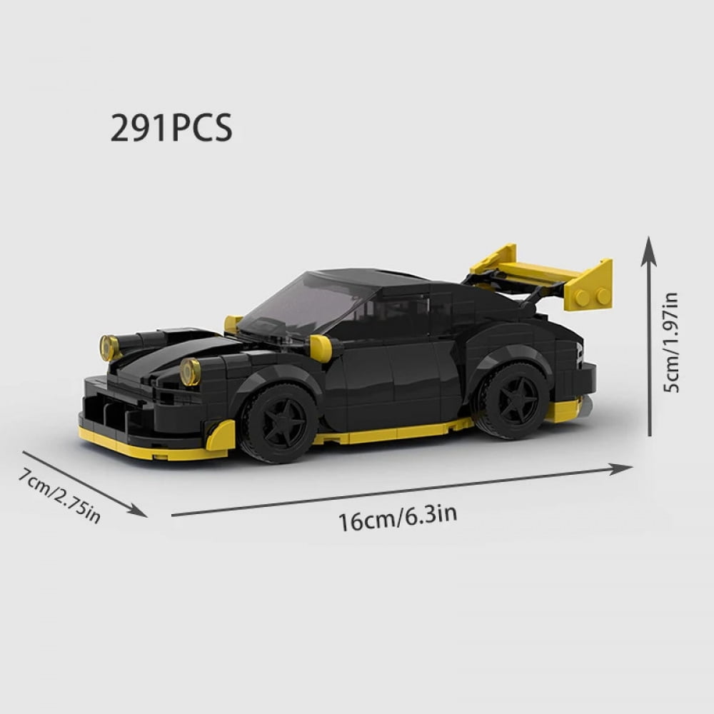 MOC Speed Champion Sports F1 City Racing Car AE86 Building Blocks Brick ...