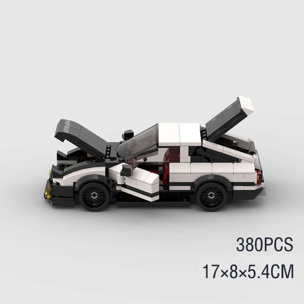 MOC Speed Champion Sports F1 City Racing Car AE86 Building Blocks Brick ...