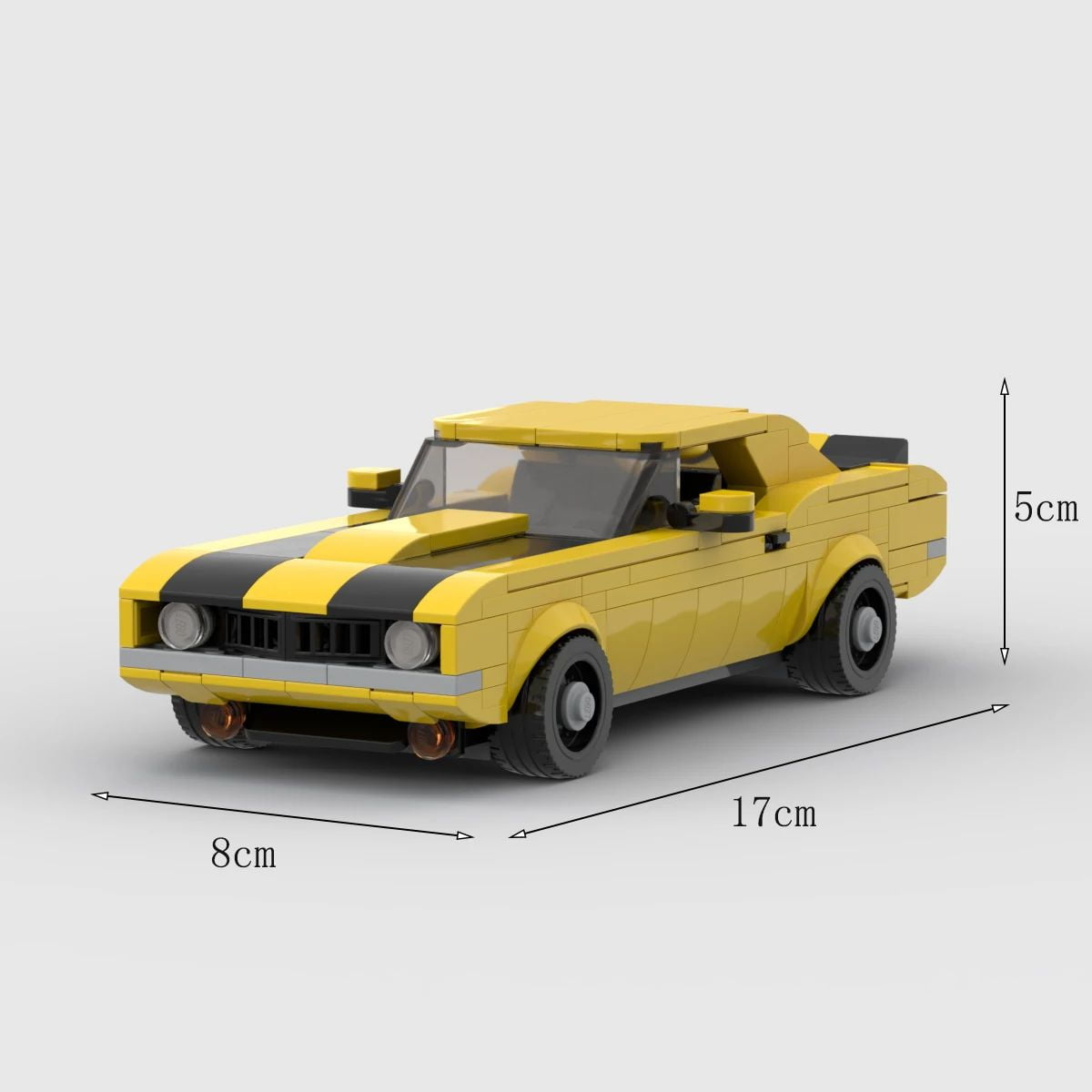 MOC Speed Champion Z28 Racer Classic Supercar Building Blocks Brick ...