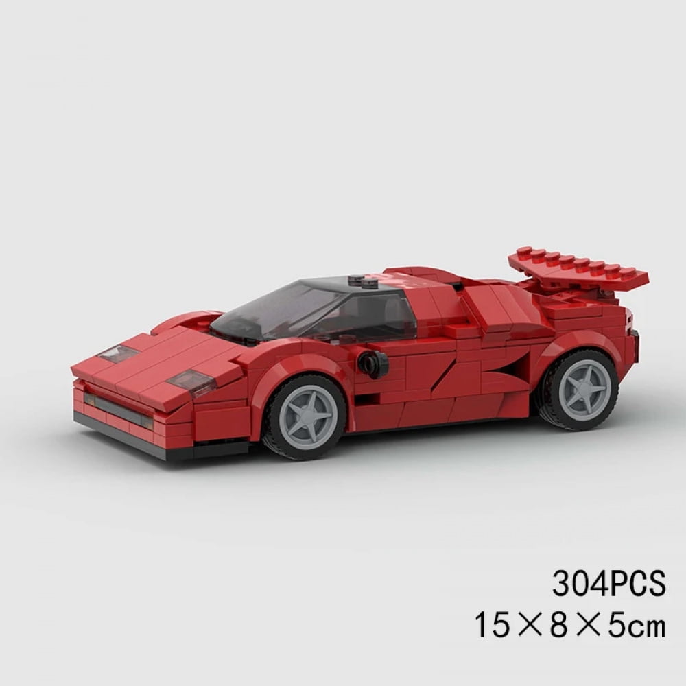 MOC Speed Champions Games Sports Super Car model Building Blocks DIY ...