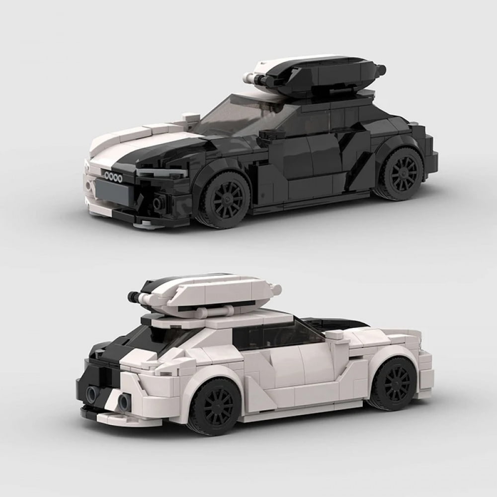 MOC Speed Champions RS6 City Racing Car Sports Building Blocks Bricks ...