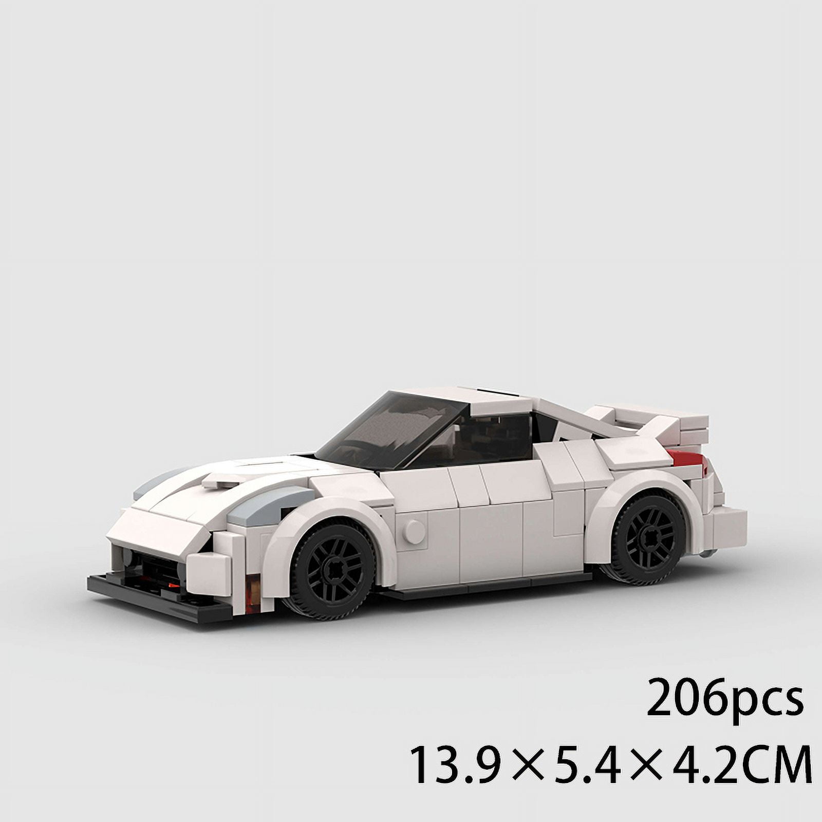 MOC Speed Champions Racing Car Sports Model Garage Sets Building Blocks ...