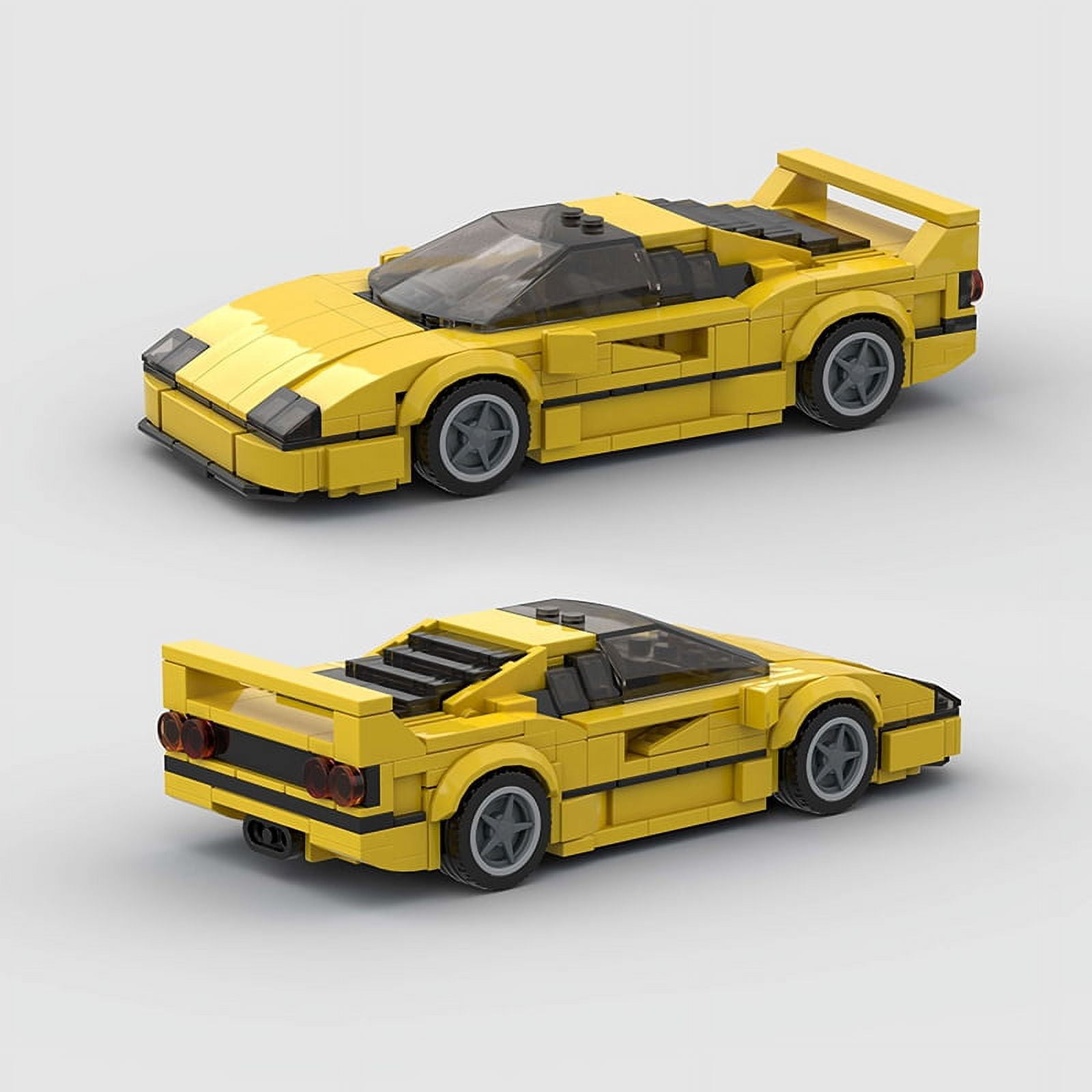 MOC Speed Champions Racing City Famous Car Supercar Model Technique ...