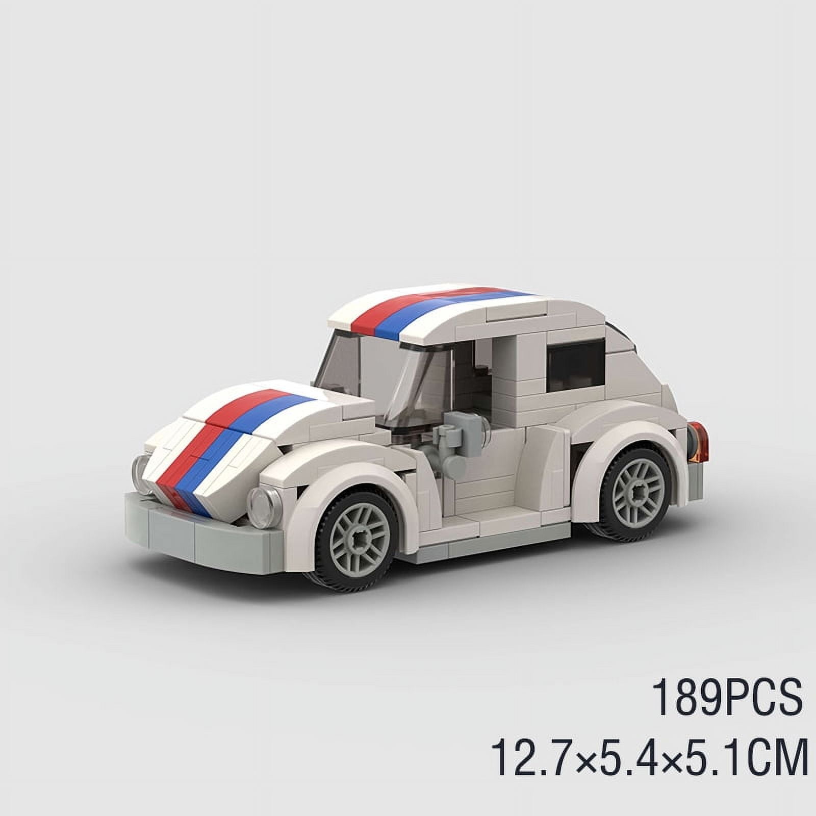 MOC Speed Champions Sports Super Race Car Model Building Blocks Pickup ...