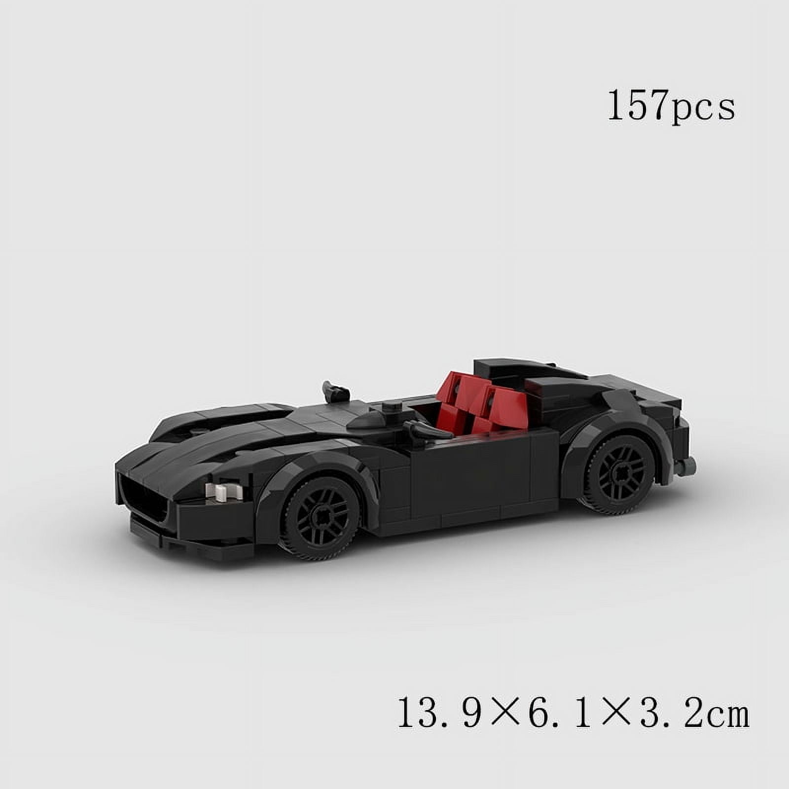 MOC Speed Champions Sports Super Race Car Model Building Blocks Pickup ...