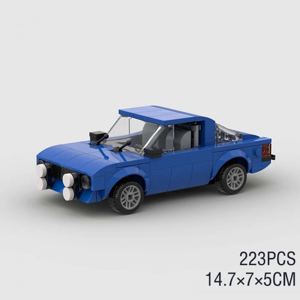 MOC Speed City Car Champion Racer Classic Supercar Building Blocks ...