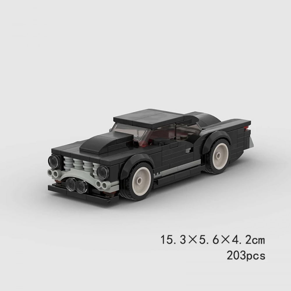 MOC Speed City Car Champion Racer Classic Supercar Building Blocks ...