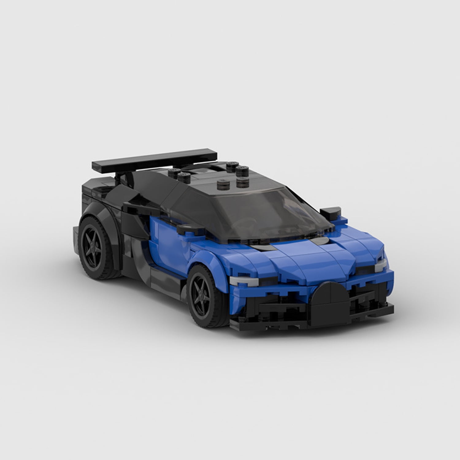 MOC Speed Series Bugatti Bolide Vision GT Hypercar Building Kit, 8-Stud ...