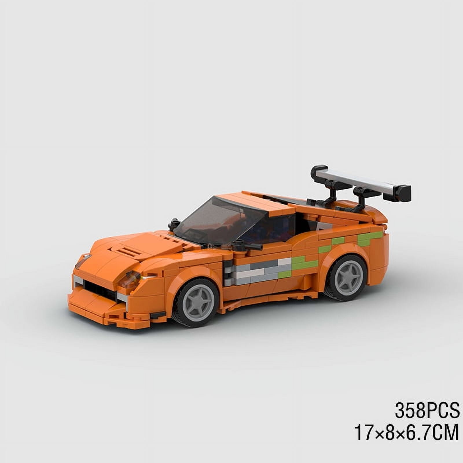 MOC Super Race Car City Technical Creative F1 kit Speed Champions ...