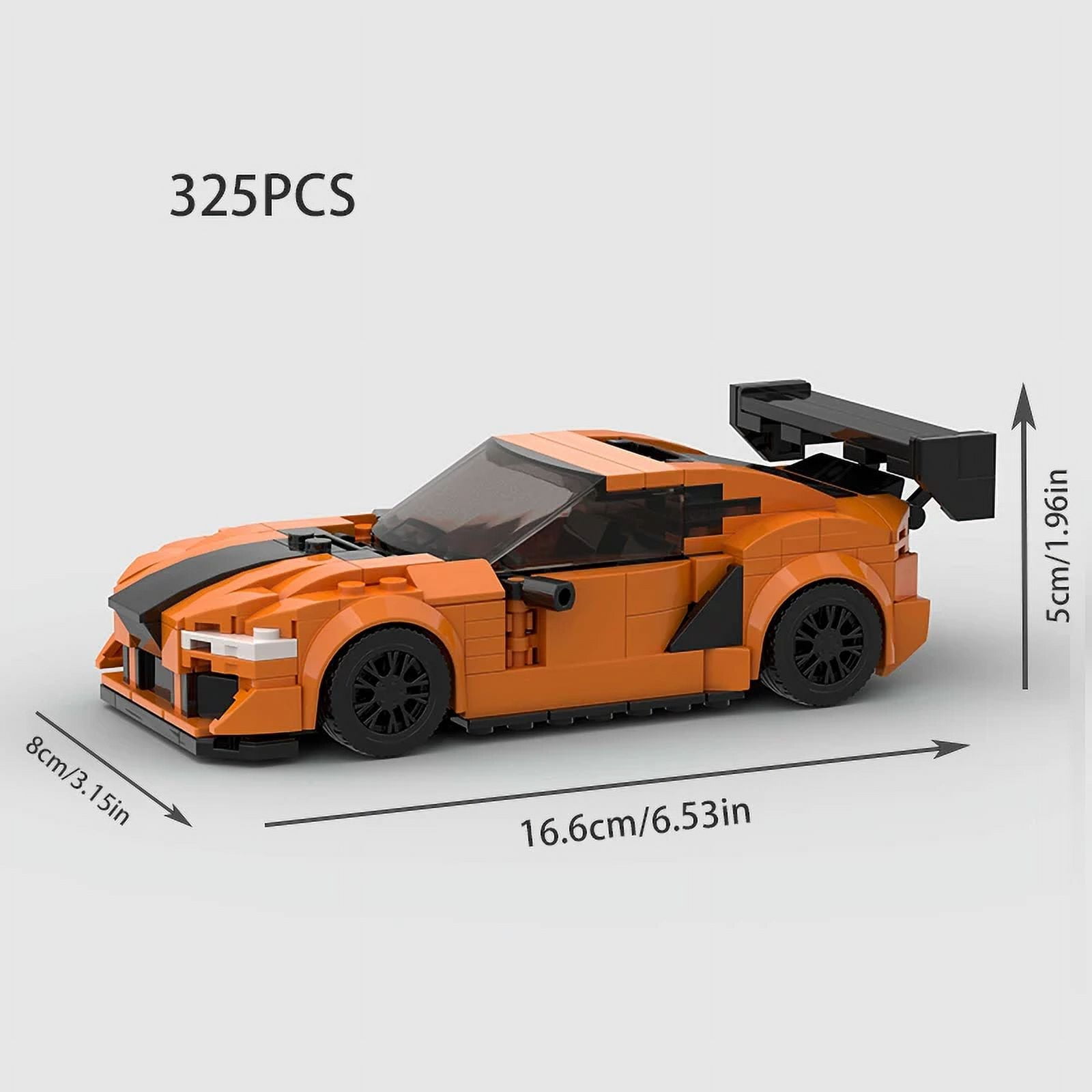 MOC Supra GR Fast & Furious Racing Car City Speed Champions Sports ...