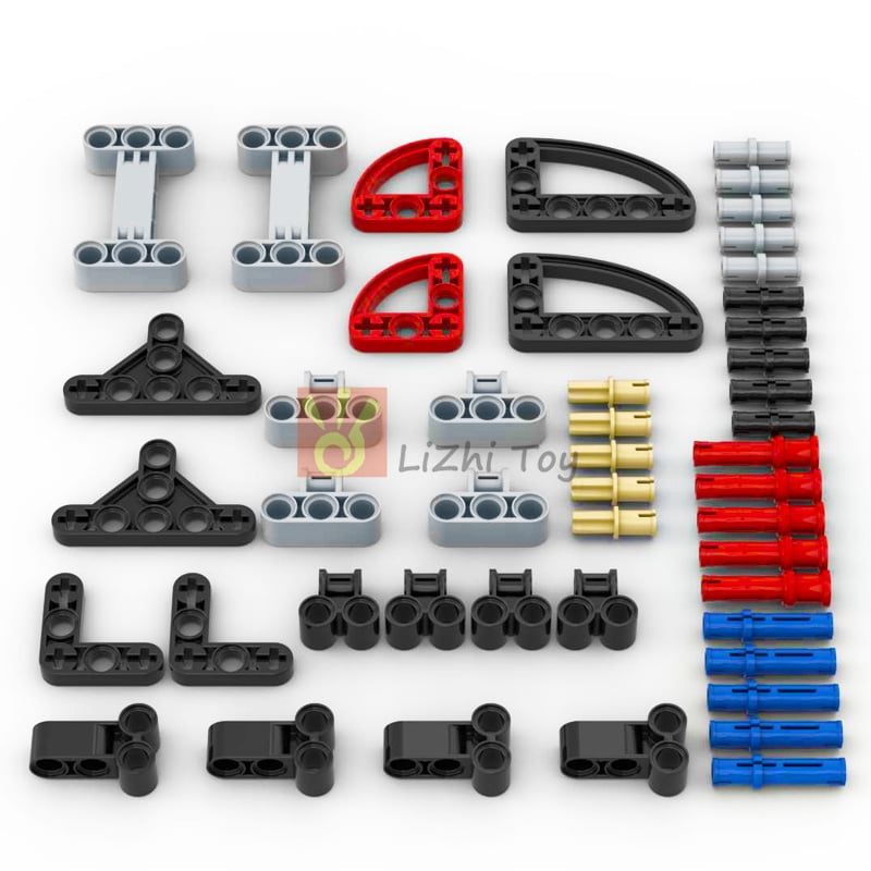 MOC Technical Compatible with Building Blocks Bricks Pin Liftarm ...