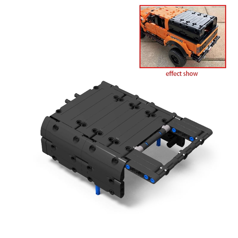 MOC Technical F-150 Raptor Trailer Model Can Tilted Pickups Building ...