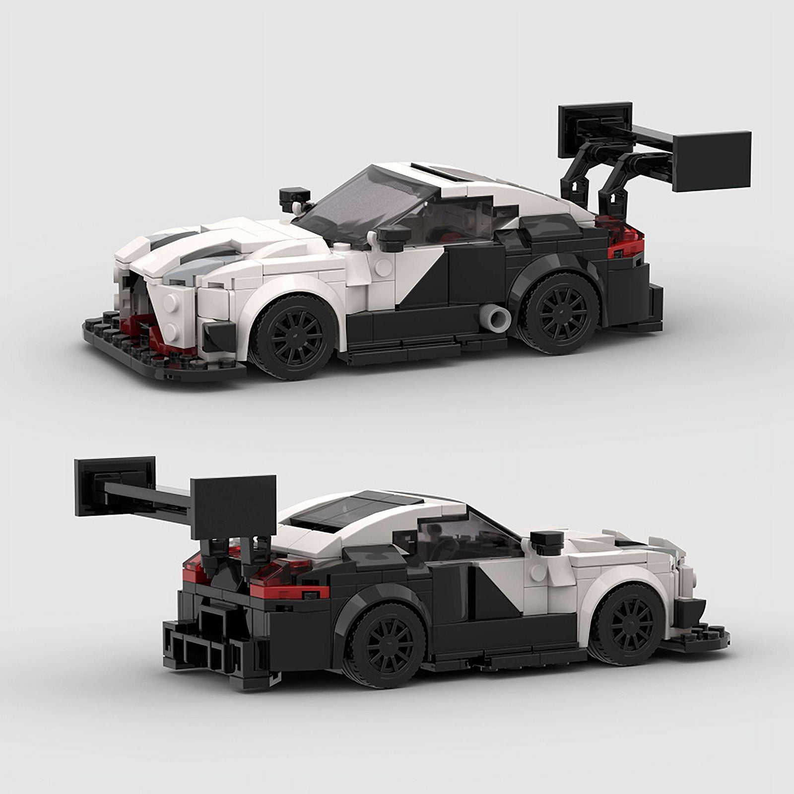 Moc Technical Racing Sports Car Vehicle Speed Champion Racer 370Z Time ...