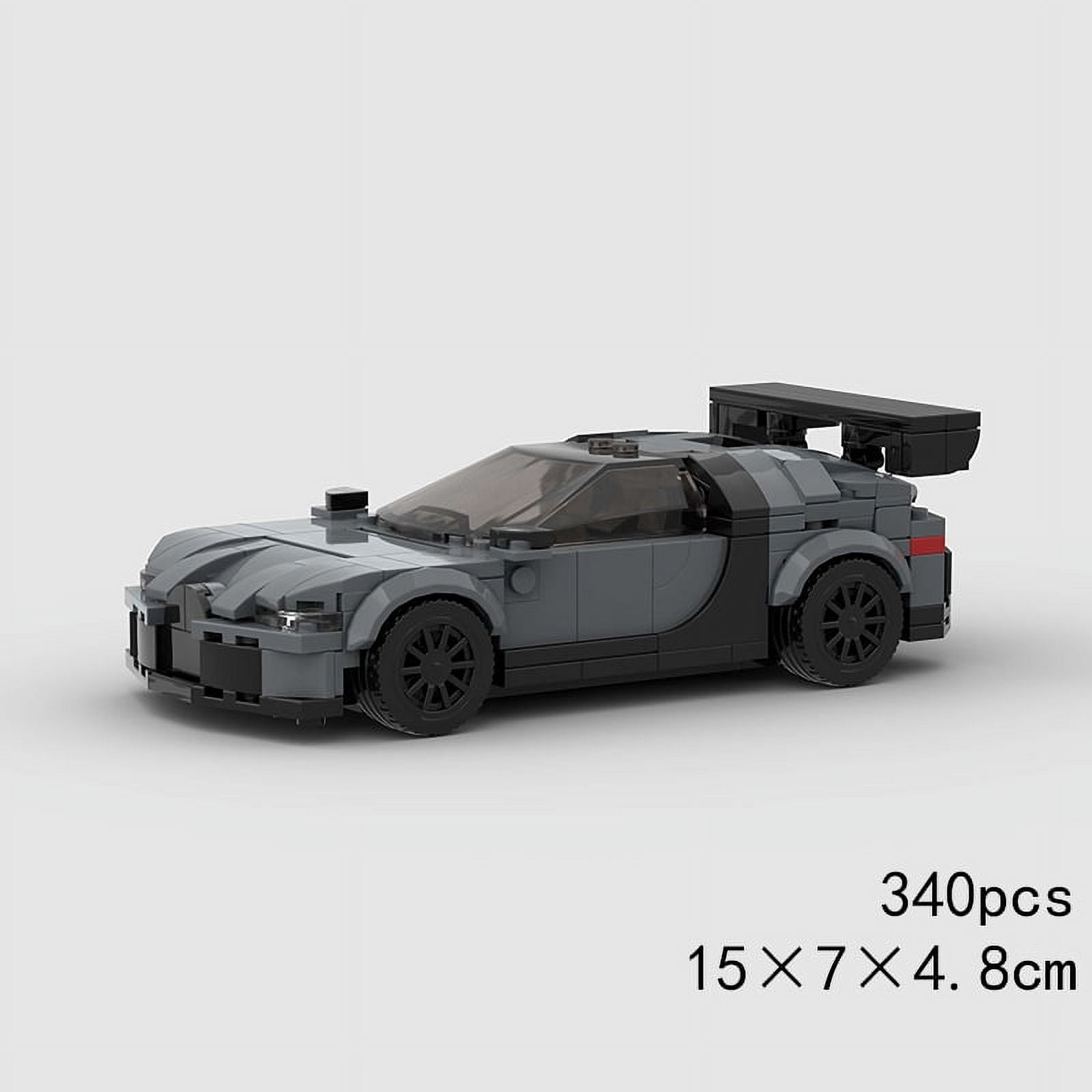 MOC Technical Racing Sports Car Vehicle Speed Champion Racer Building ...