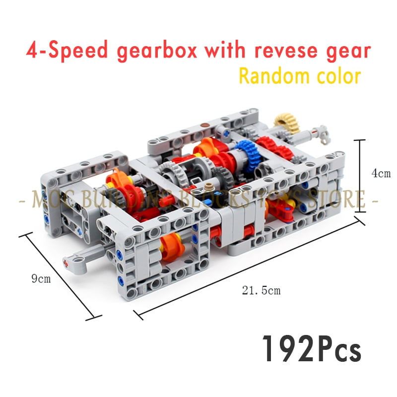 MOC Technology Building Blocks Bricks Power Functions Automotive Speed ...