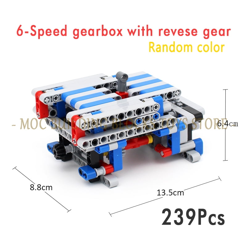 MOC Technology Building Blocks Bricks Power Functions Automotive Speed ...