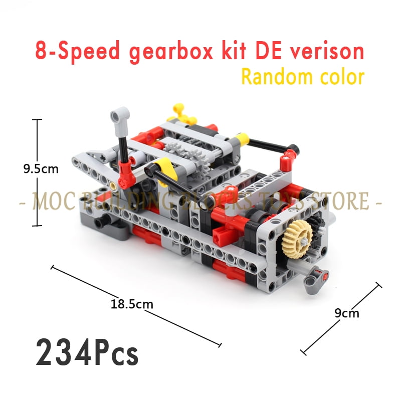 MOC Technology Building Blocks Bricks Power Functions Automotive Speed ...