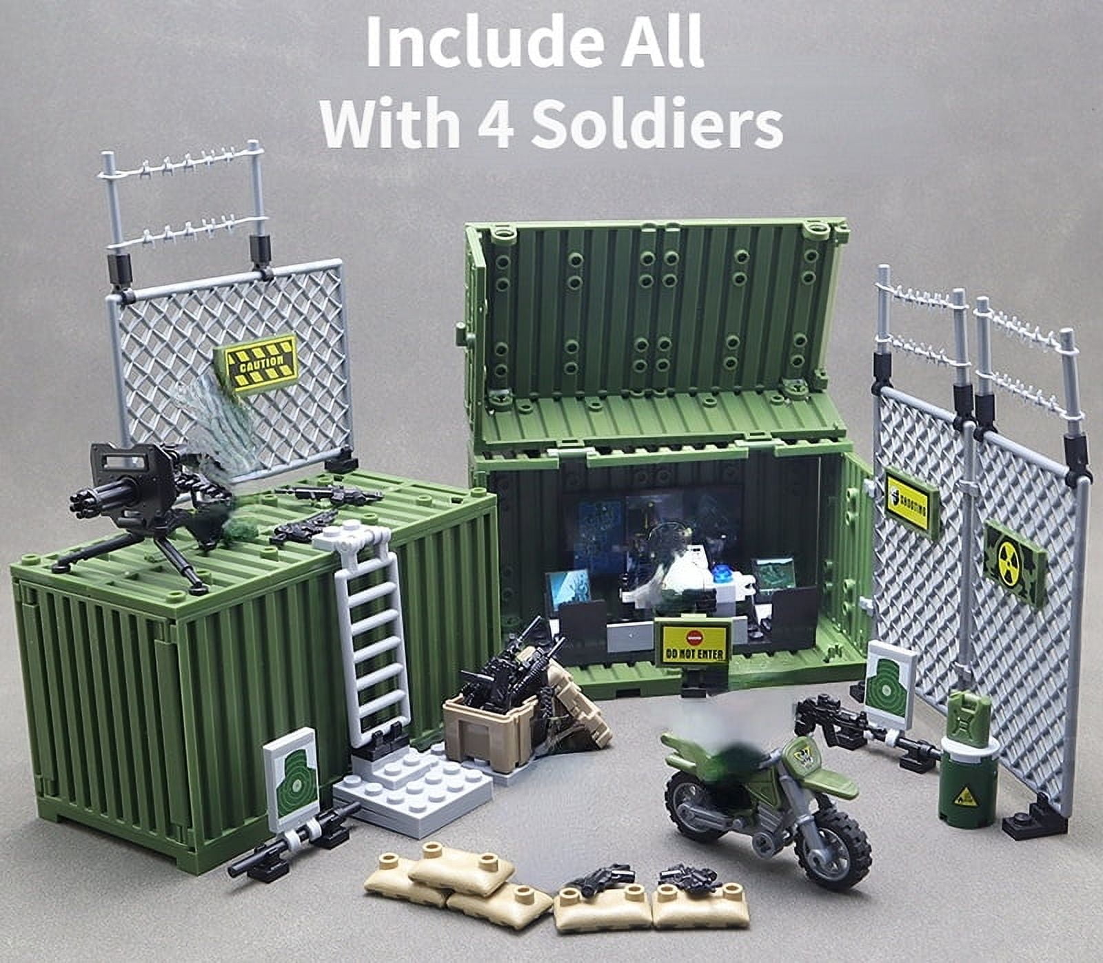 MOC Thunder Combat Command Center Building Blocks Military Blocks ...