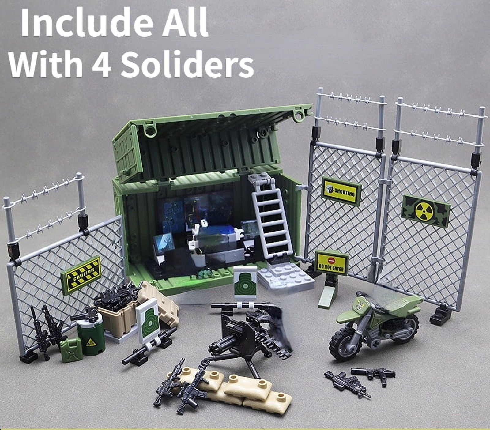 MOC Thunder Combat Command Center Building Blocks Military Blocks ...