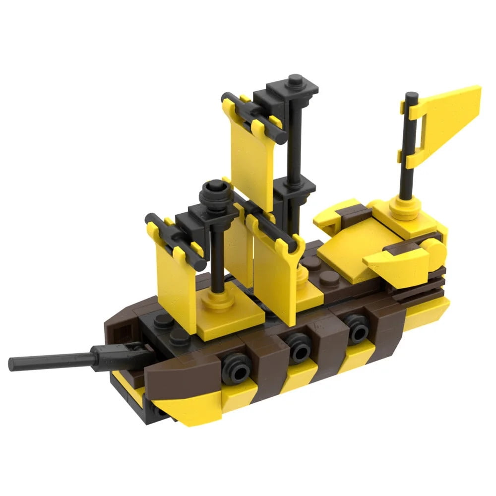 MOC Titanic Cruise Ship Model Building Blocks Kits Submarine Freighter ...