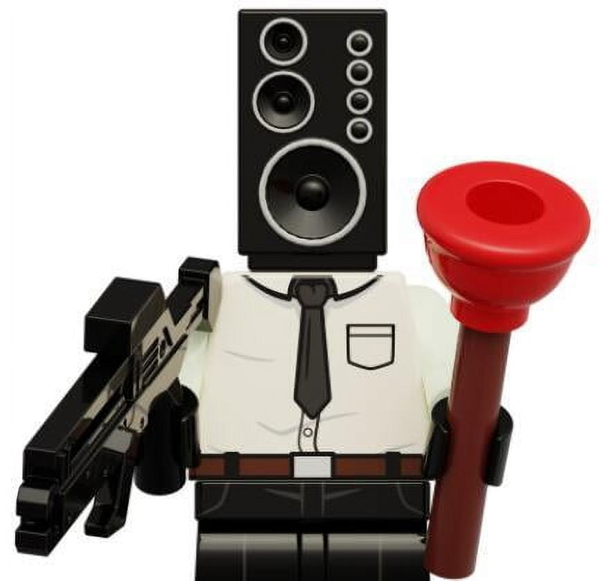 MOC Toilet Man vs Monitor Building Blocks The Audio and Camera Man Toys ...