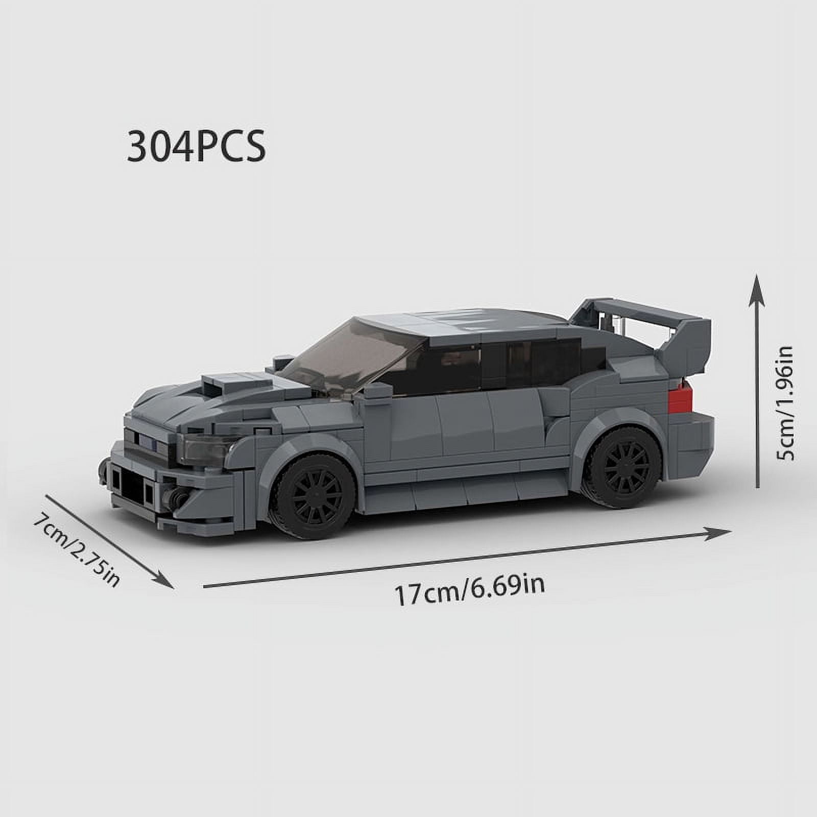 MOC WRX Sti Racing Sports Car Vehicle Speed Champion Racer Supercar ...