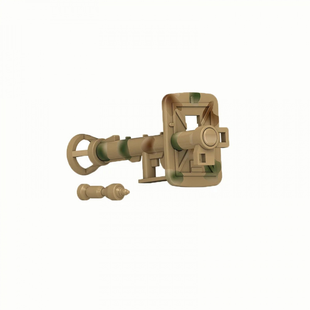MOC WW2 Military War Weapon Soldier Accessories Building Blocks ...