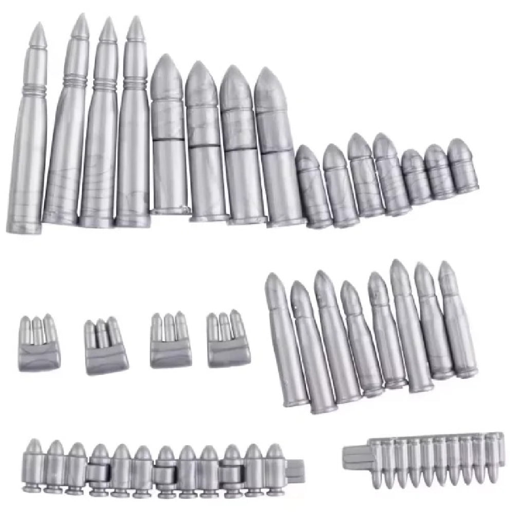 MOC WW2 Military War Weapon Soldier Accessories Building Blocks ...