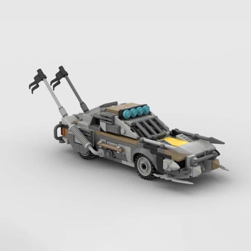 MOC Zombie Doom Brick Technical Car Communication Car and Doomsday ...
