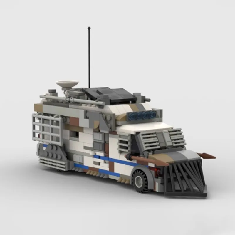 MOC Zombie Doom Brick Technical Car Communication Car and Doomsday ...