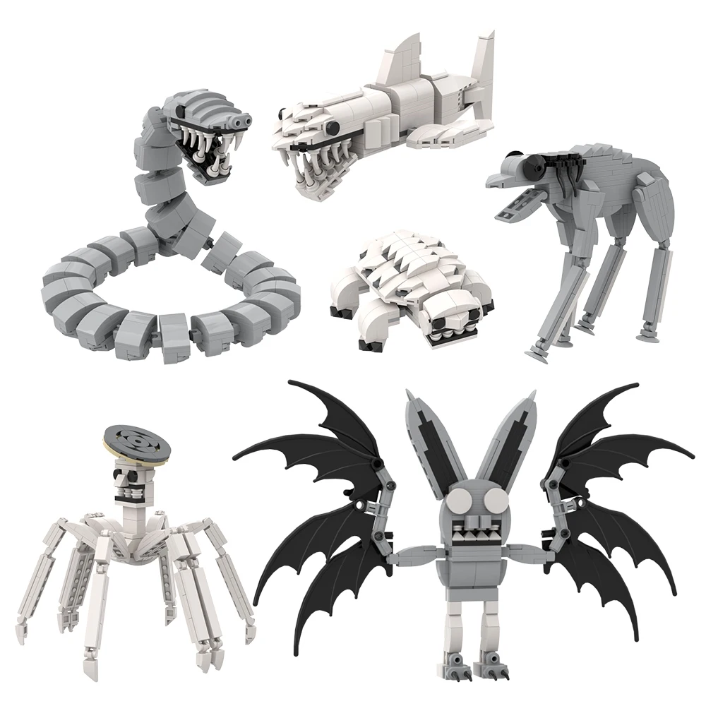 MOC Zoonomalys Characters Model Building Blocks Classic Horror Game ...