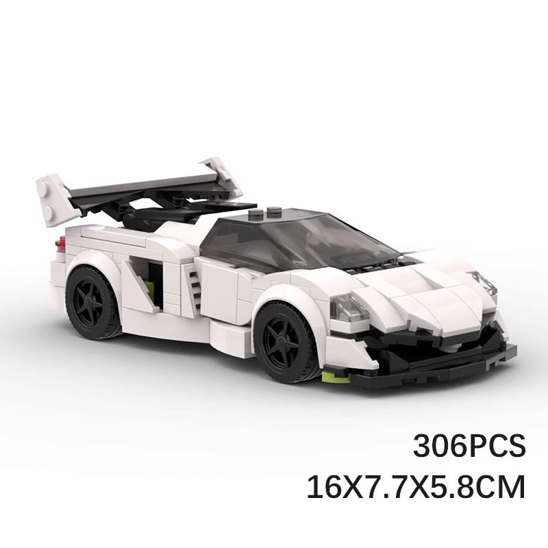 MOC building blocks compatible with Lego 39625 coniseger Jesko cross ...