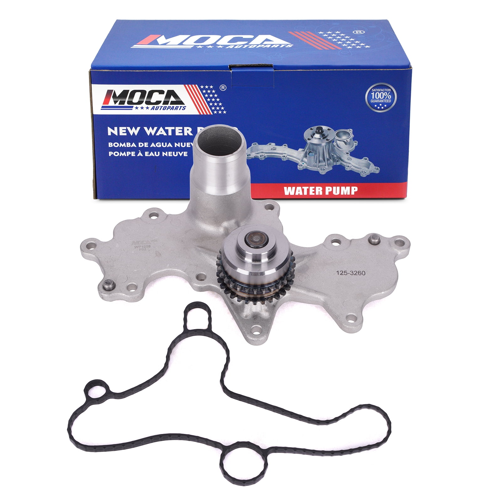 MOCA AUTOPARTS 125-3260 Water Pump Fit for 2011-2017 Ford F-150 V6 3.5L ...