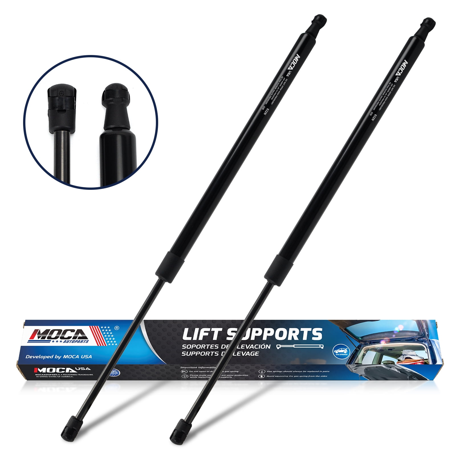 Customer reviews for MOCA AUTOPARTS 2pcs Rear Trunk Tailgate Lift ...