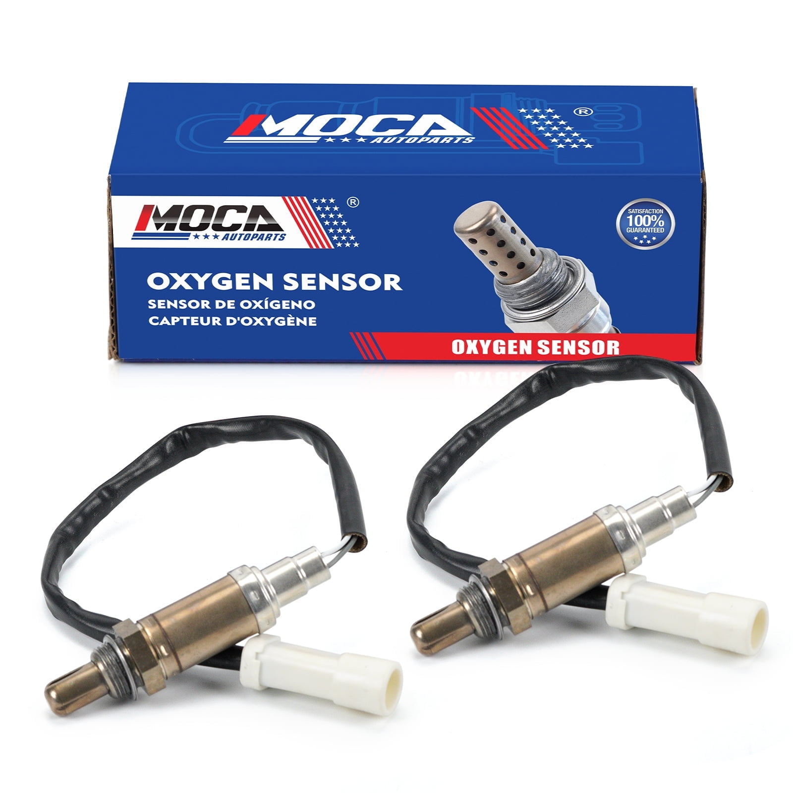 MOCA AUTOPARTS O2 Oxygen Sensor, Upstream and Downstream, Fits Ford E ...