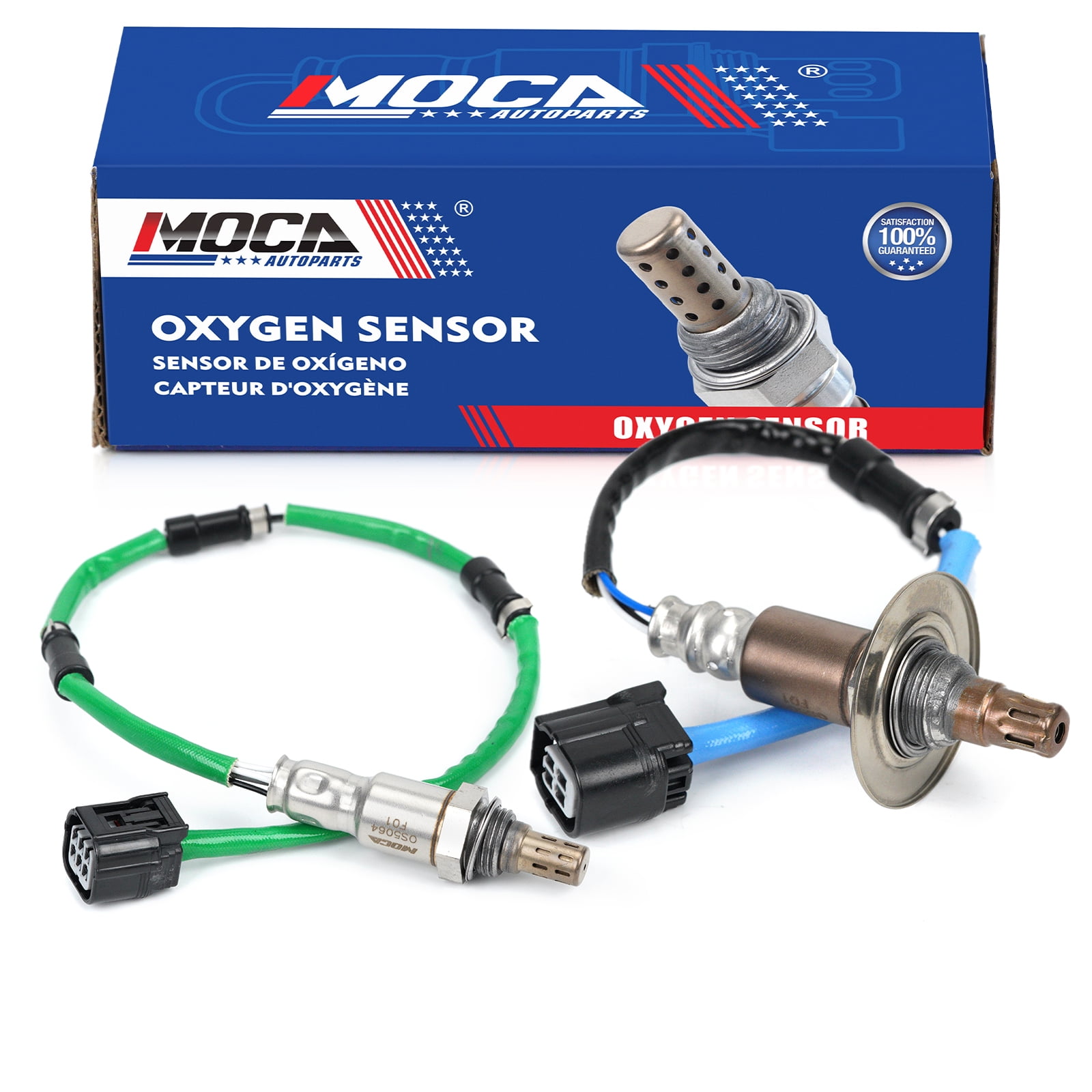 MOCA AUTOPARTS 2x Downstream & Upstream O2 Oxygen Sensor Fit for 2007 ...