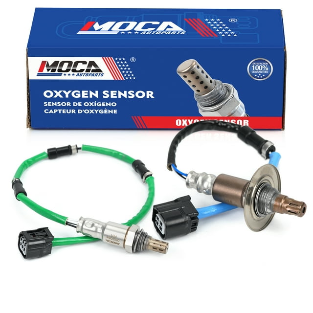 MOCA AUTOPARTS 2x Downstream & Upstream O2 Oxygen Sensor Fit for 2007-2009 Honda CR-V 2.4L ...