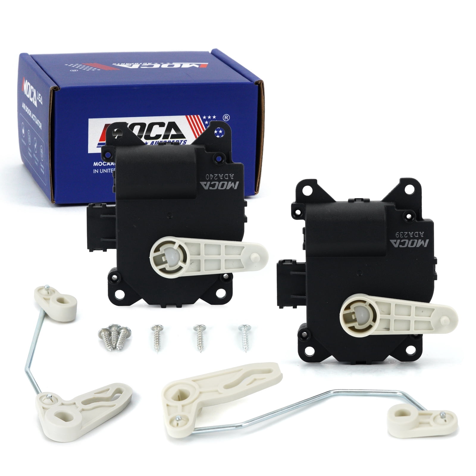 MOCA AUTOPARTS 2x HVAC Heater Air Blend Door Actuator Fit for 2007-2014 ...