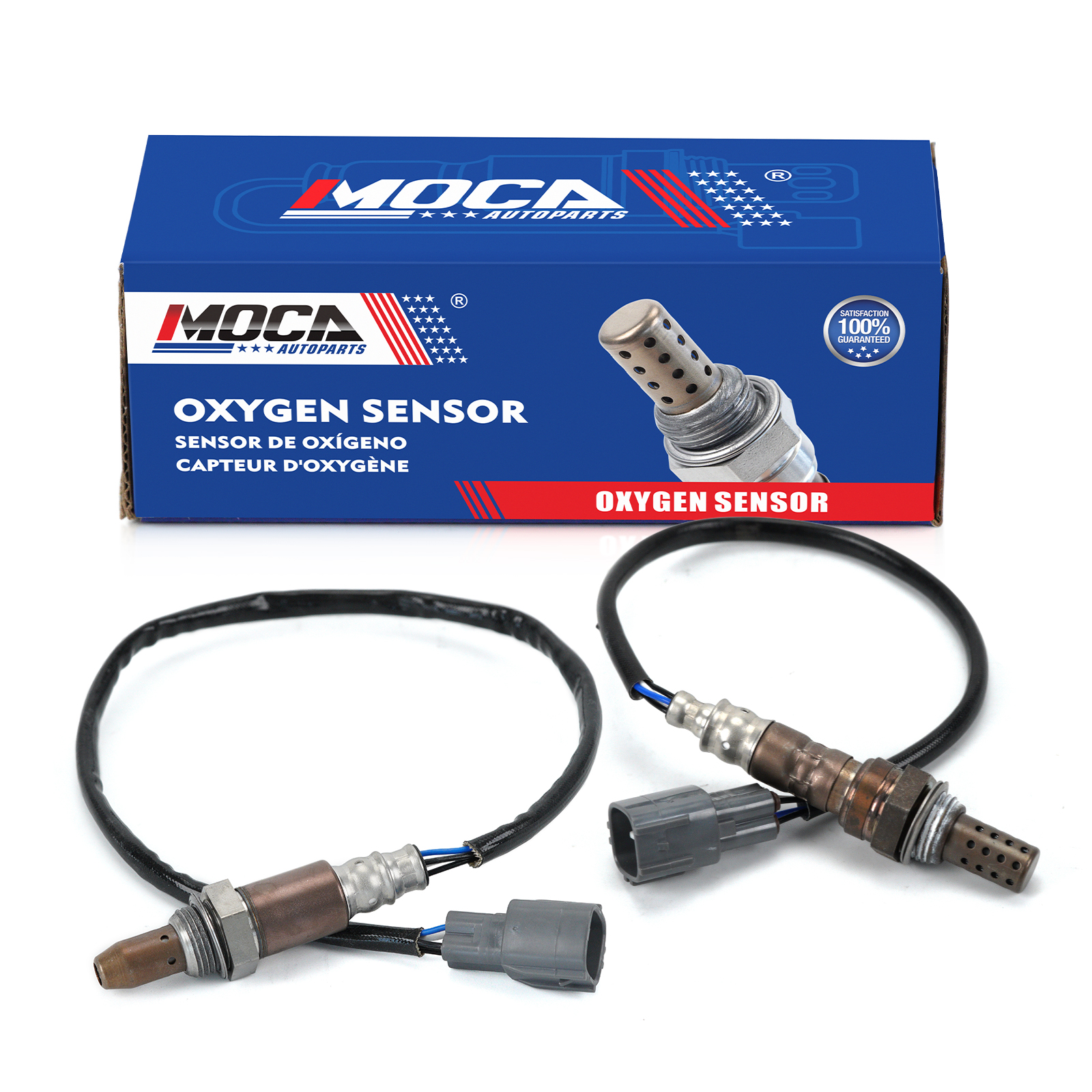 MOCA AUTOPARTS 2x Downstream O2 Oxygen Sensor Fit for 2012-2019 Nissan NV1500 NV2500 NV3500 4.0L ...