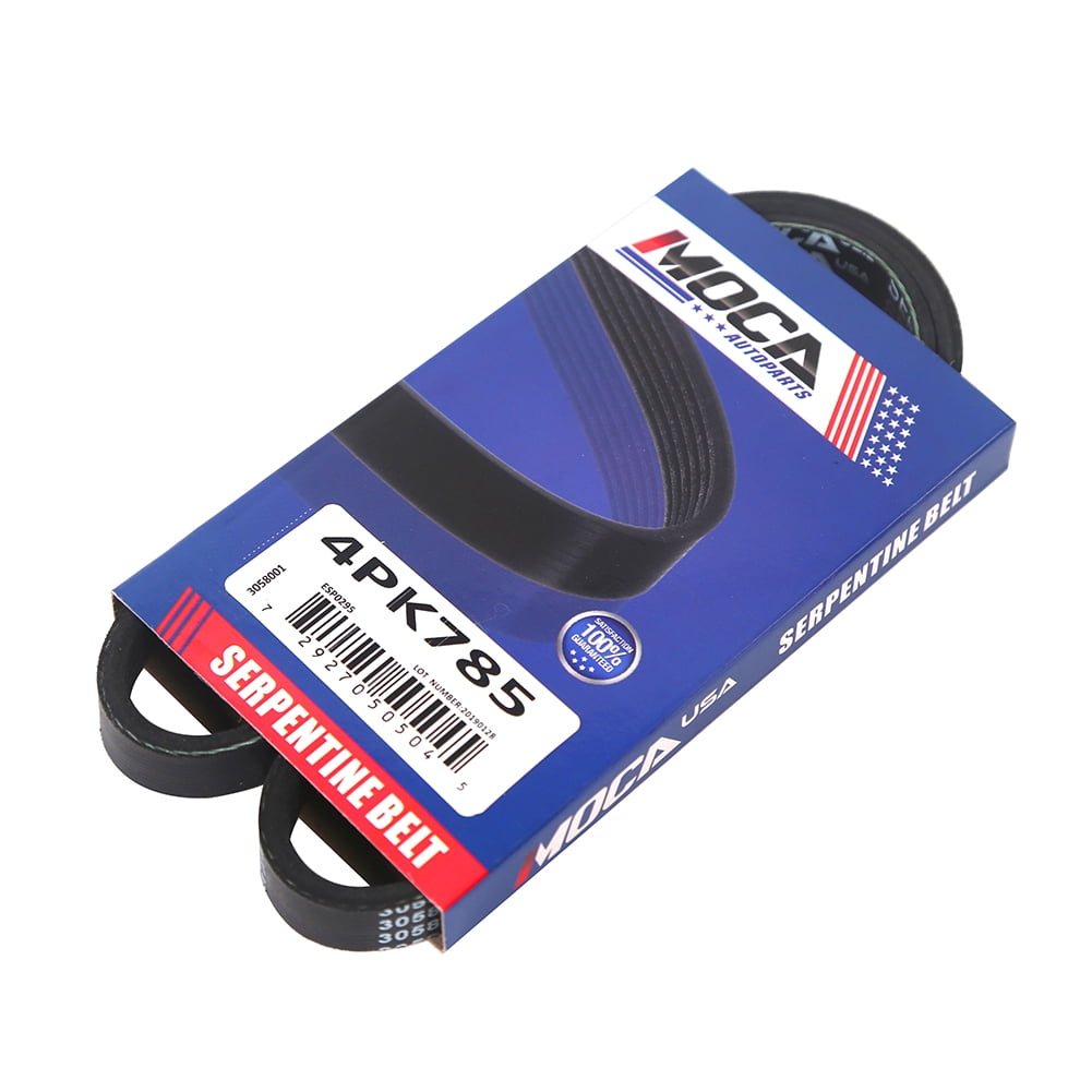 MOCA AUTOPARTS 4PK785 Serpentine Belt for 01-95 Acura Integra L4 1.8L ...