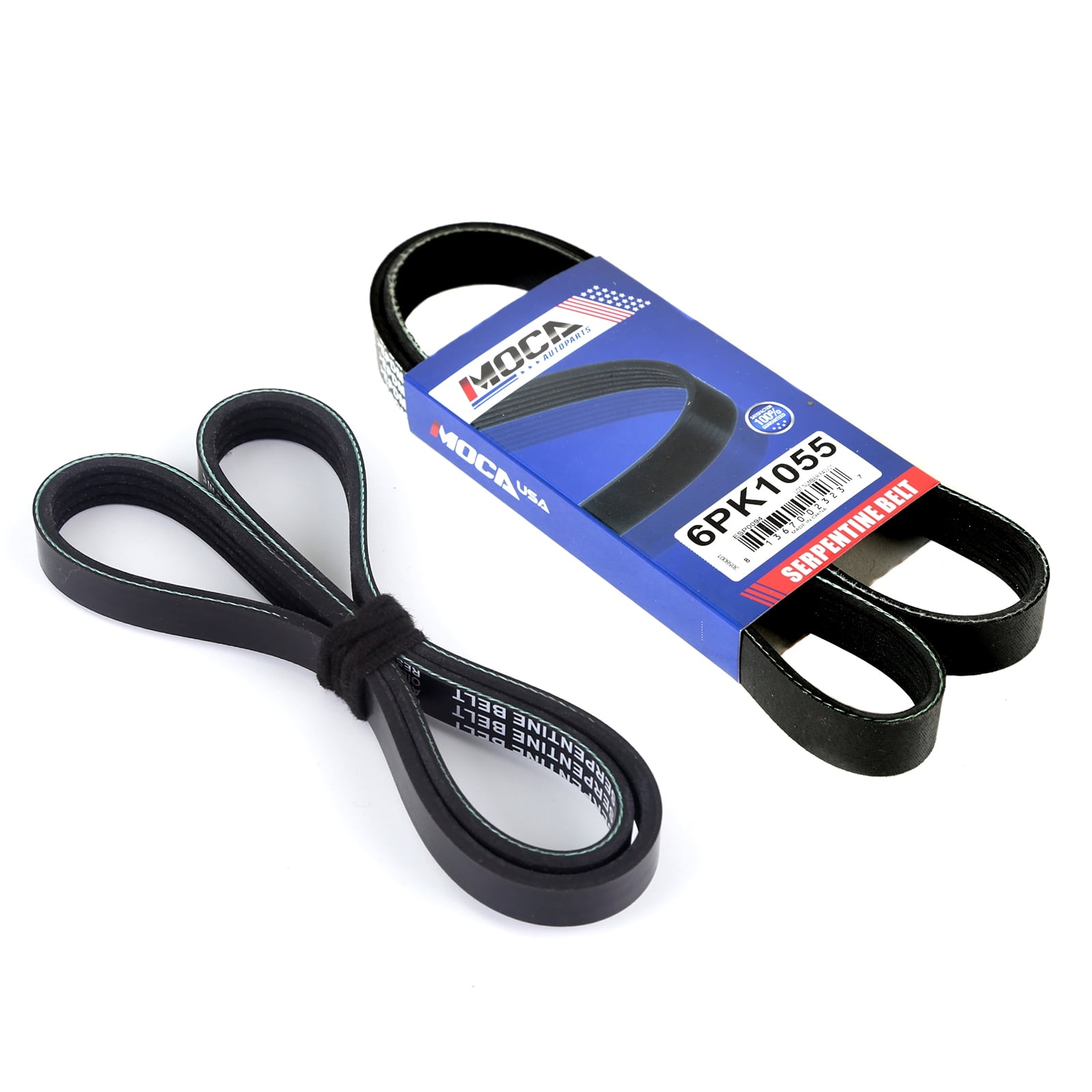 MOCA AUTOPARTS 4PK800 6PK1055 Serpentine Belt Fit for 92-93 Toyota Camry 3.0L - Walmart.com