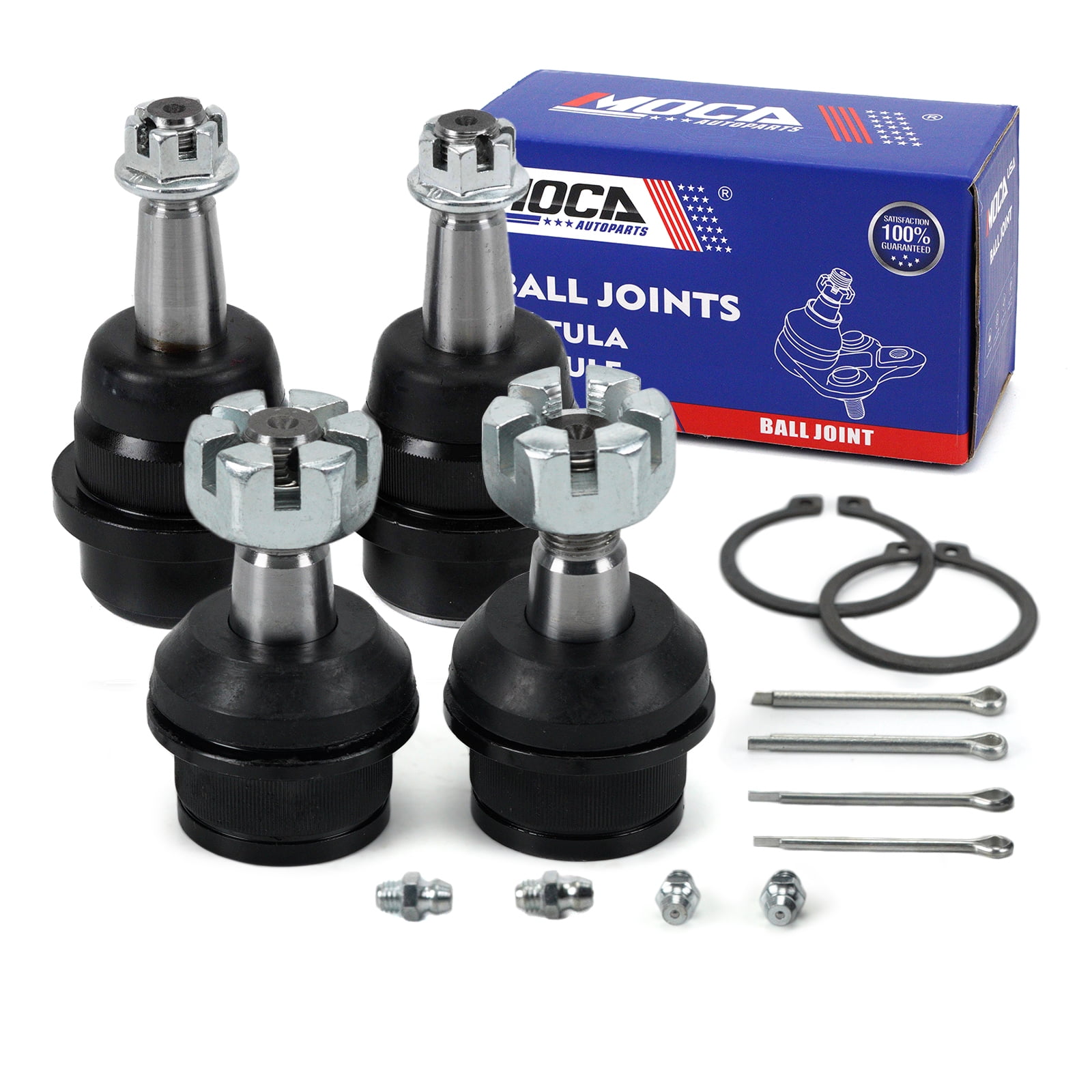 MOCA AUTOPARTS 4x Front Upper & Lower Ball Joints Fit for 1999-2004 ...