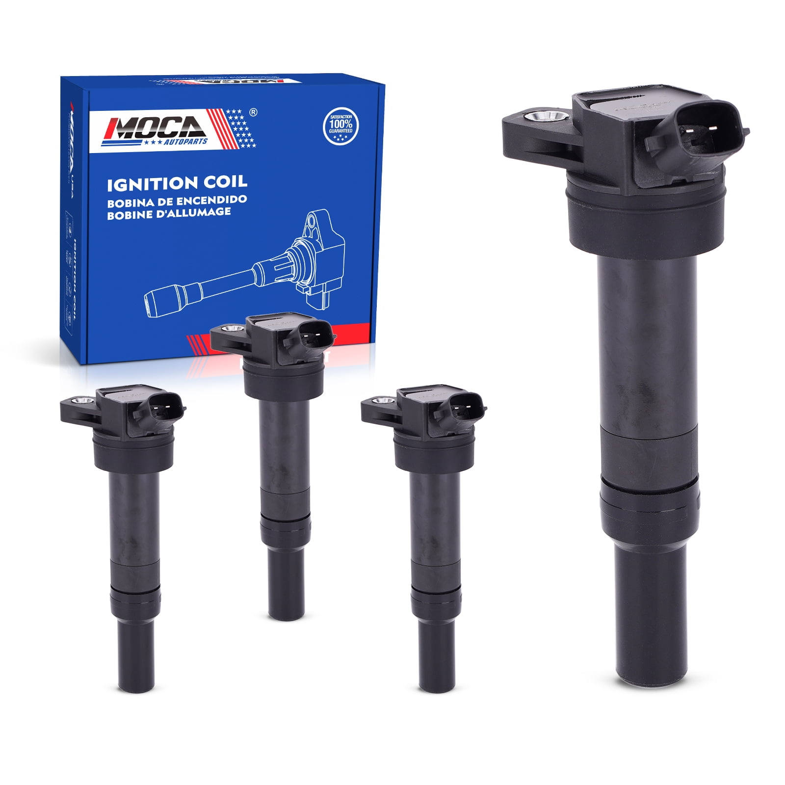 MOCA AUTOPARTS 4x Ignition Coils Fit for 2011-2016 Hyundai Elantra 1.8L ...
