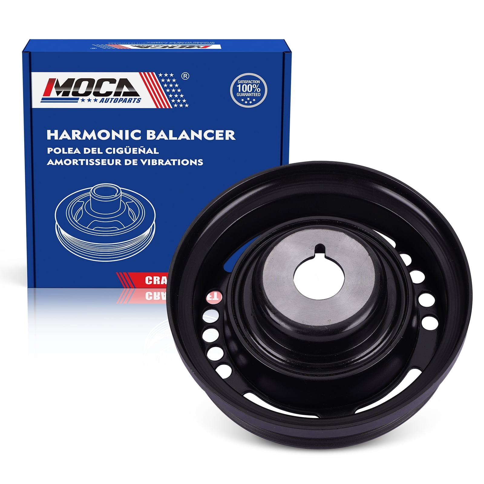 MOCA AUTOPARTS 594-449 Engine Harmonic Balancer Fit for 2012-2017 ...