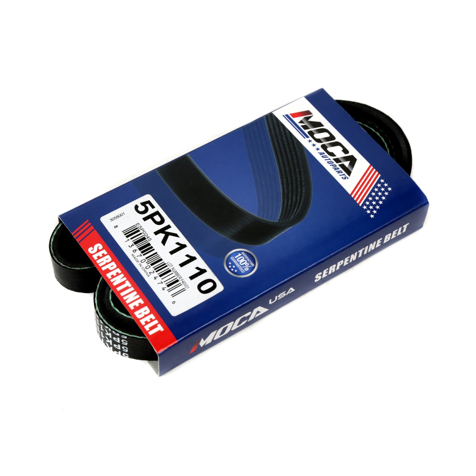 MOCA AUTOPARTS 5PK1110 Serpentine Belt Fit for 96-94 Acura NSX V6 3.0L ...